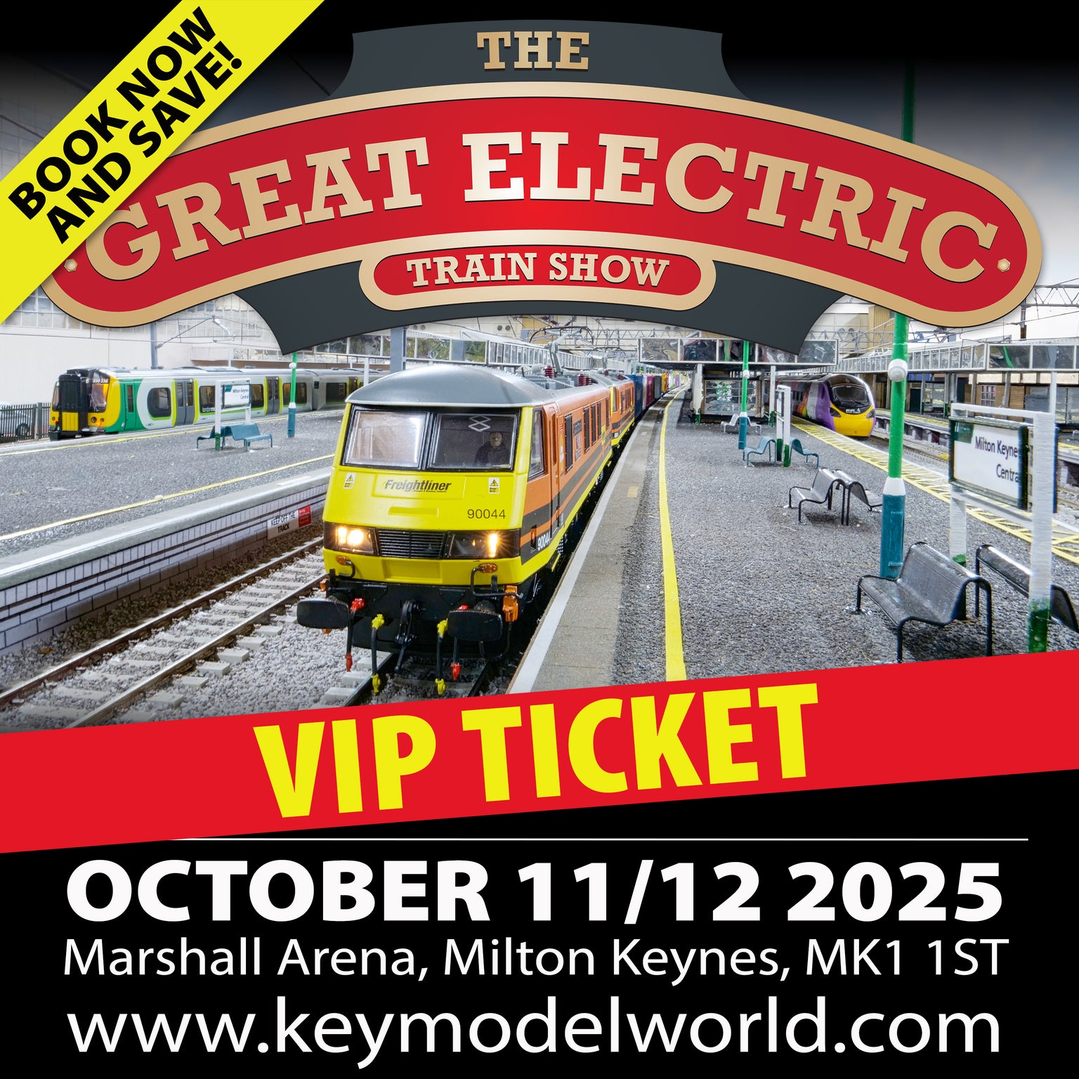 Model Railway and Scale Modelling Event Tickets — Key Model World Shop