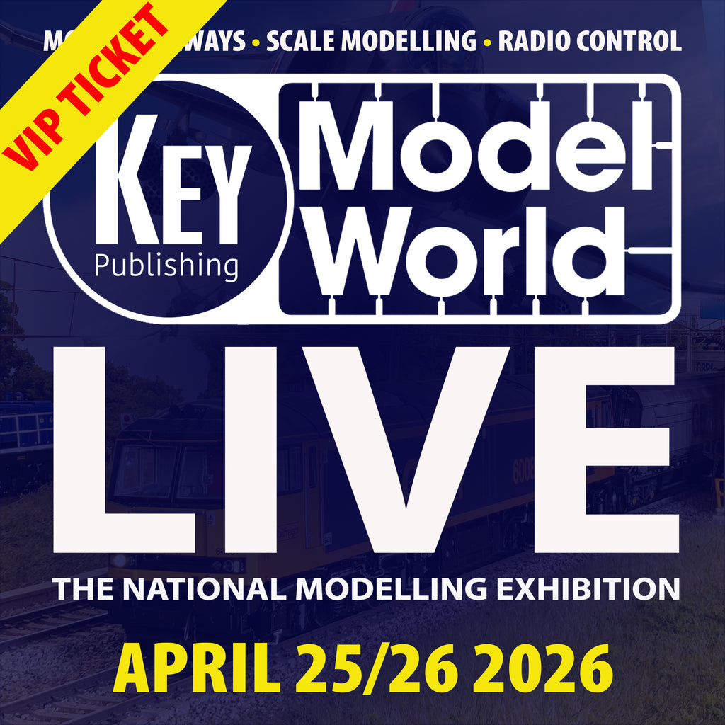 Model Railway and Scale Modelling Event Tickets — Key Model World Shop